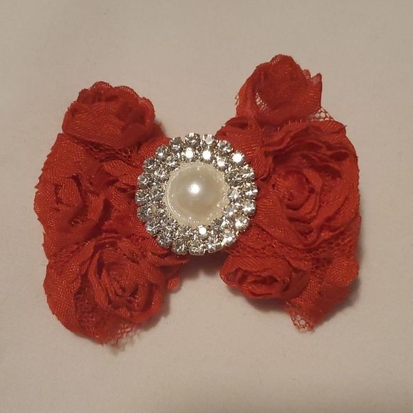 Yogi & Cecil's Boutique | Accessories | New 25 Inch White Embellished ...